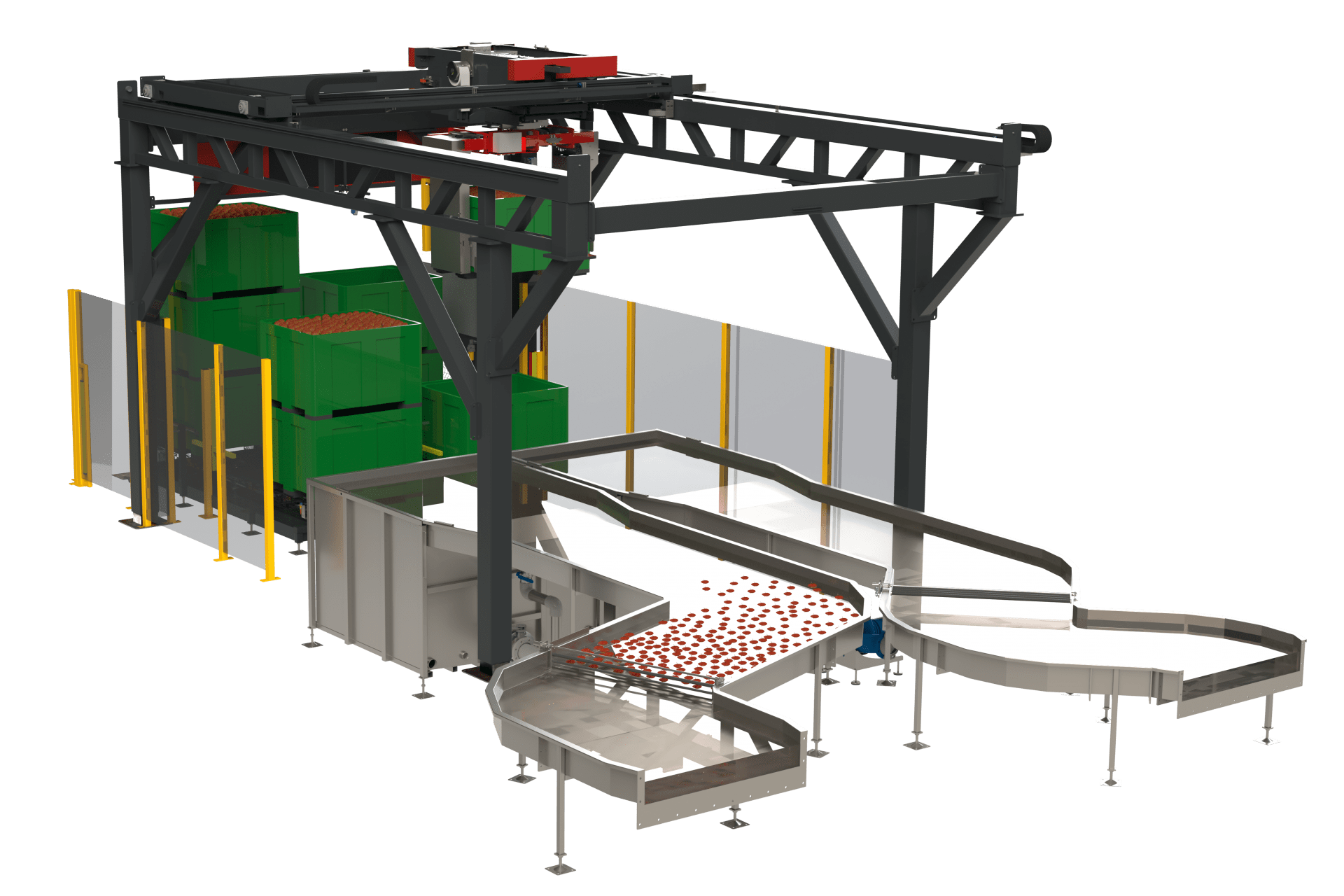 BIN ROBOT WATER UNLOADER - Burg Machinery