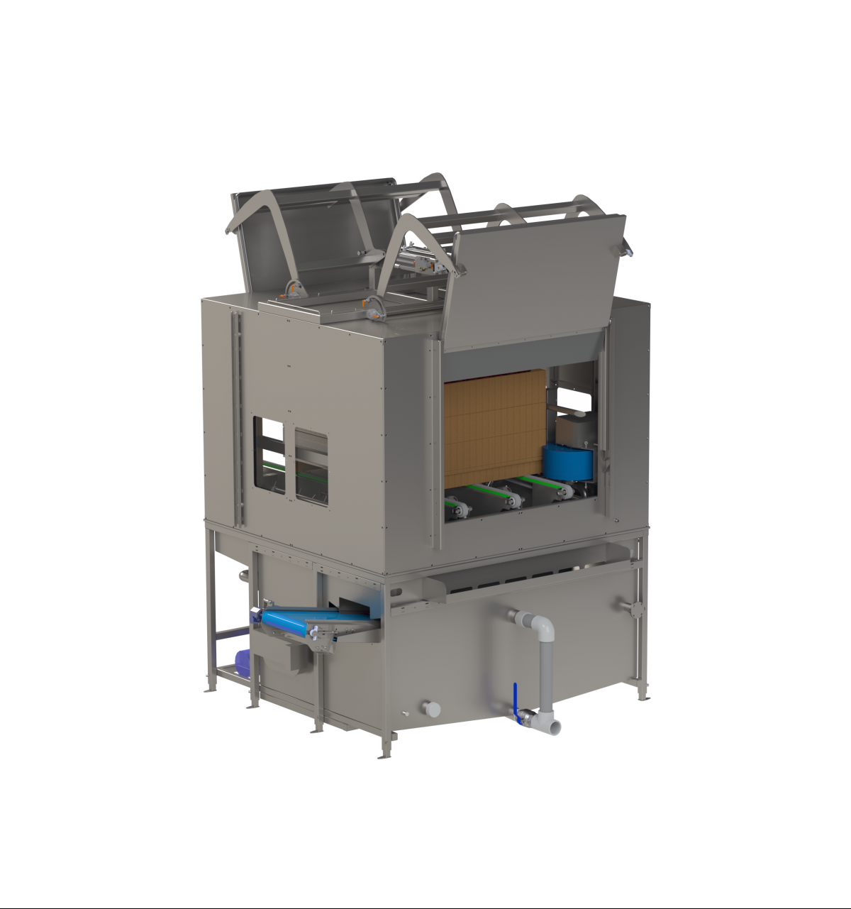 BIN BOTTOM WASHER - Burg Machinery