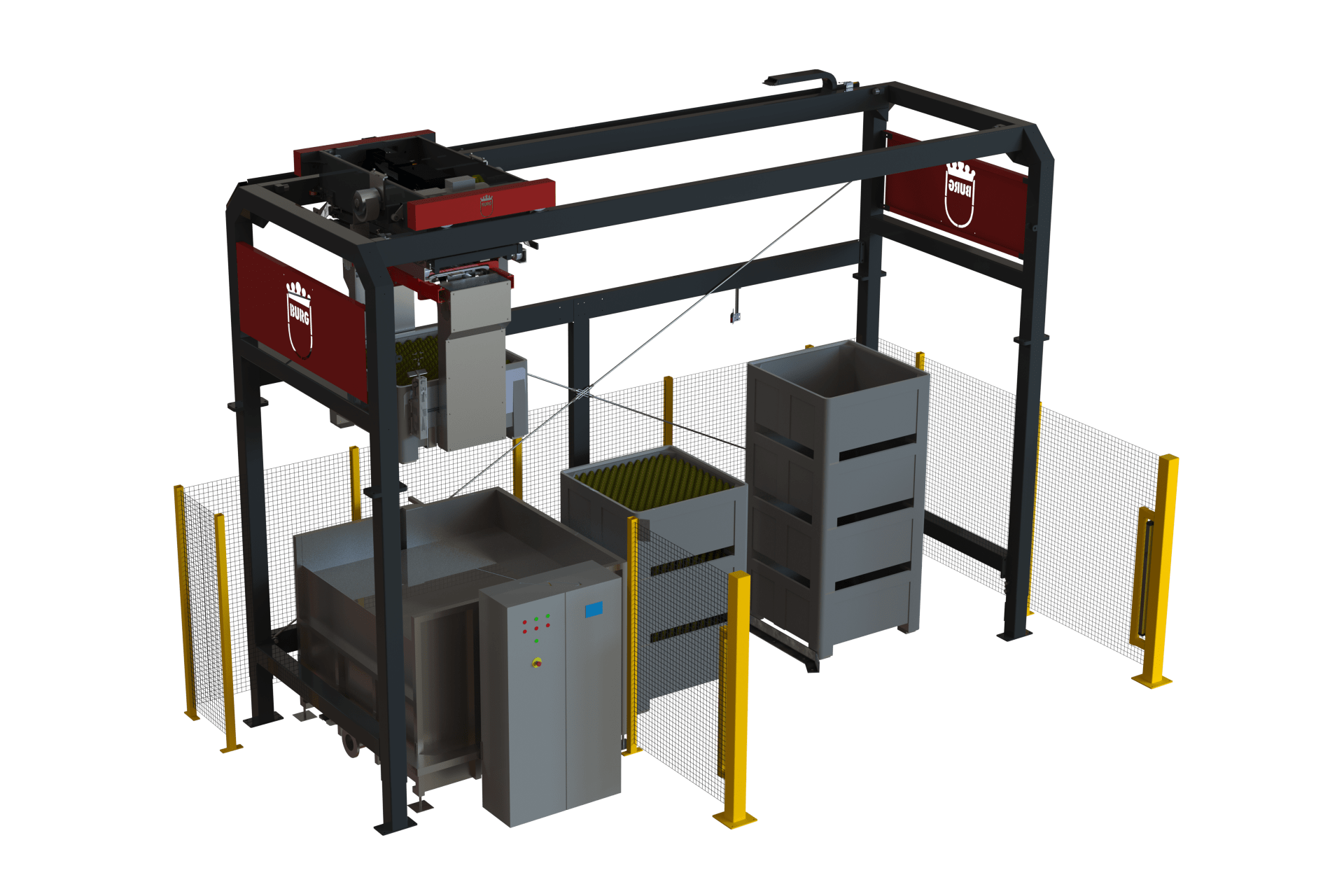BIN ROBOT WATER UNLOADER - Burg Machinery