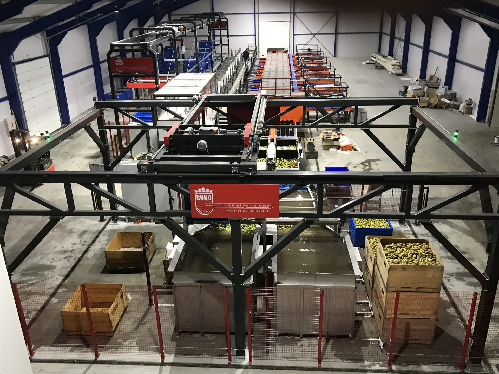 PRE SORTINGLINE - Burg Machinery