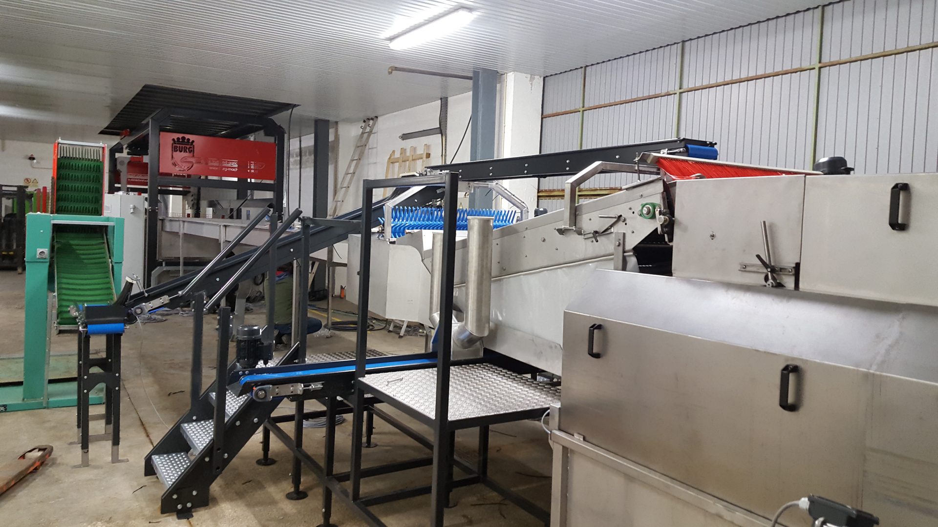 BIN UNLOADING + BIN FILLING - Burg Machinery