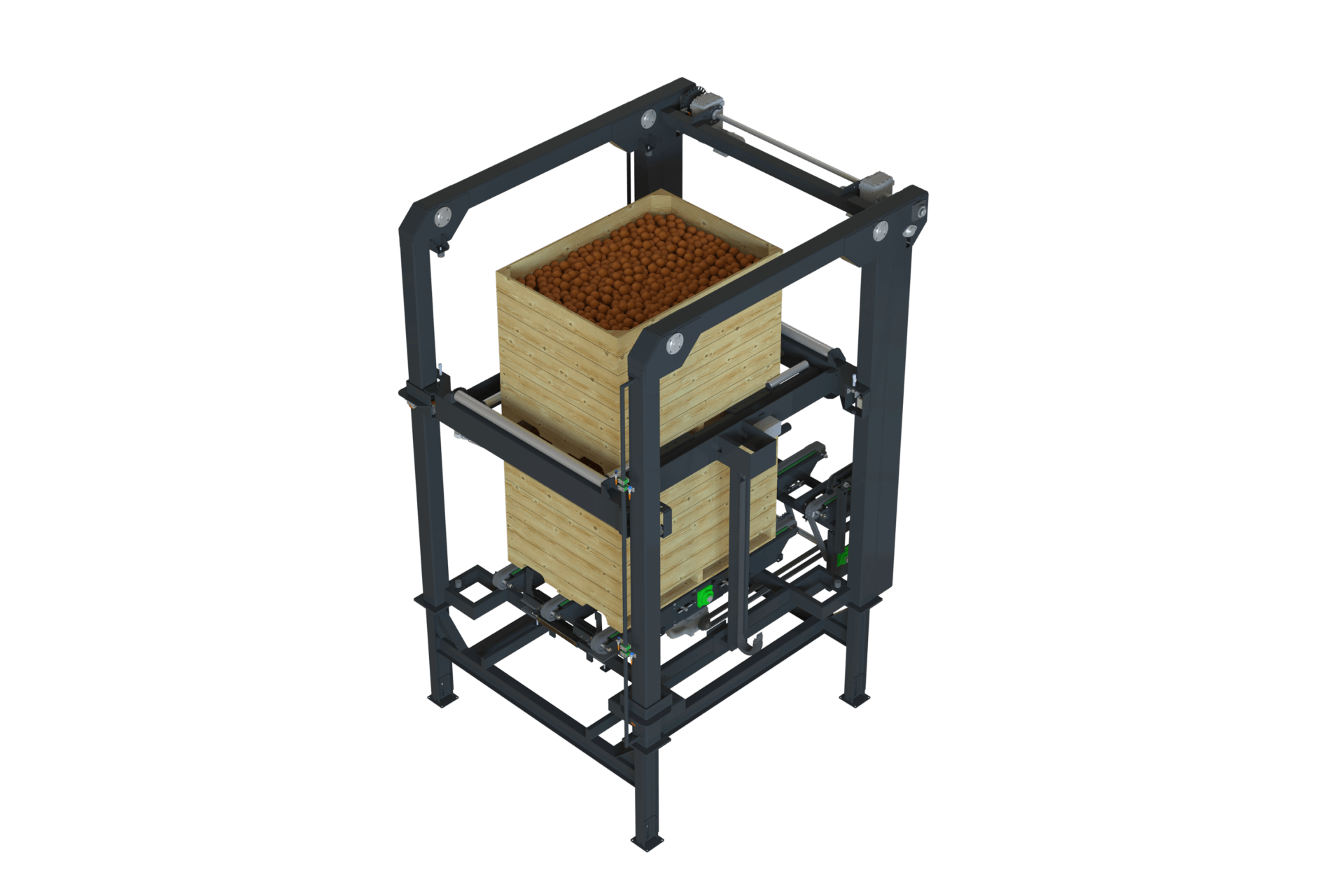 BIN STACKER AND DESTACKER AGRI - Burg Machinery