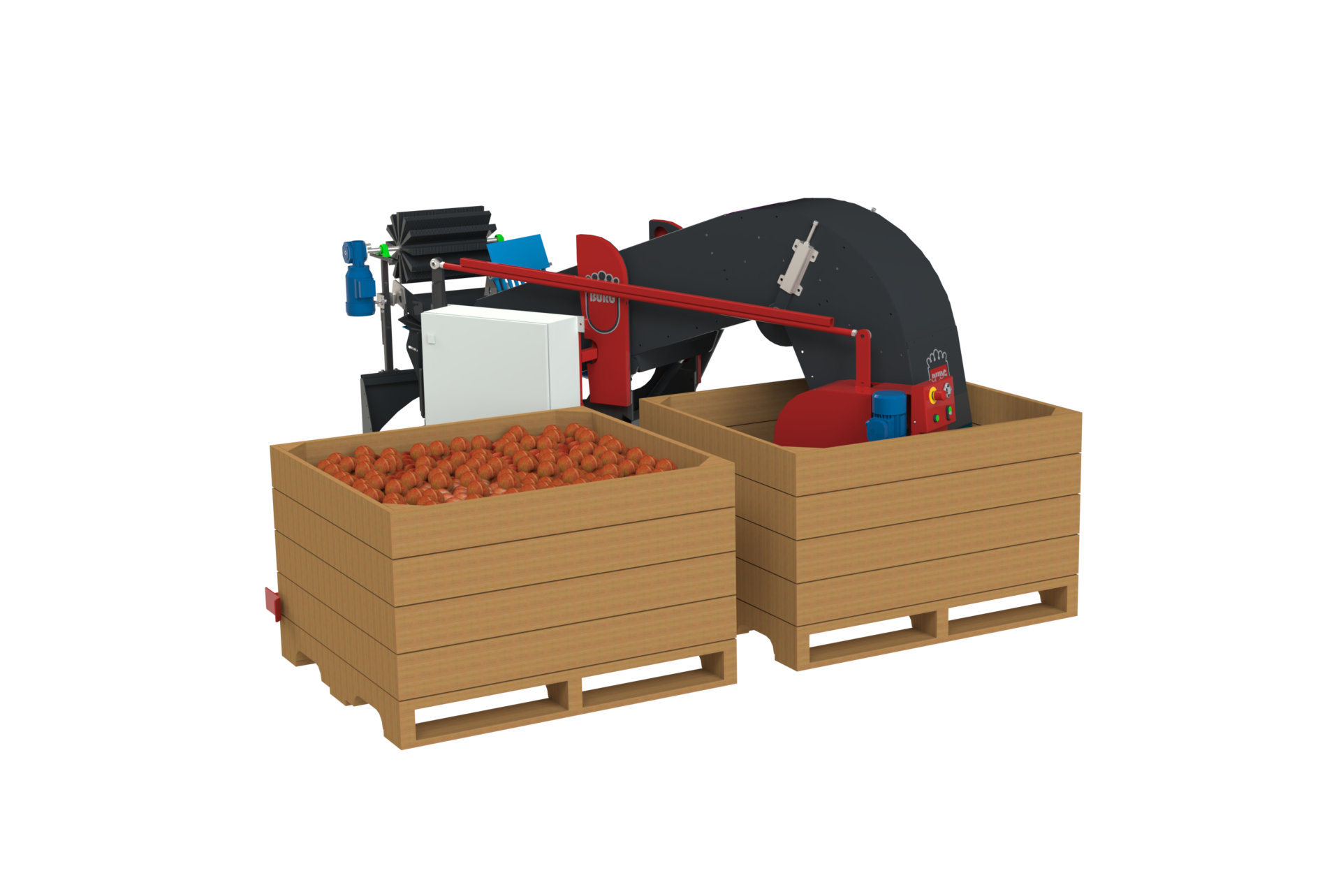 LLENADORA DE BINS - Burg Machinery