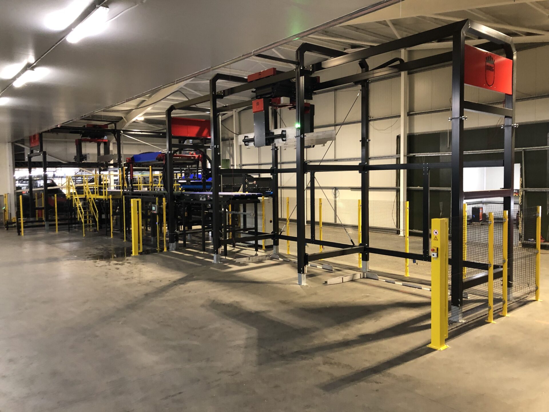 INFEED SYSTEM POLS-O DOUBLE BINS - Burg Machinery